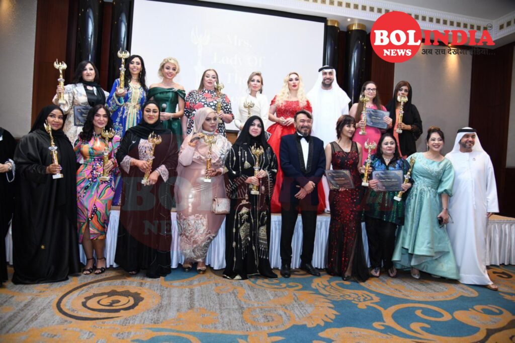 The Magnificent Mrs lady of the year middle east award ceremony was ...